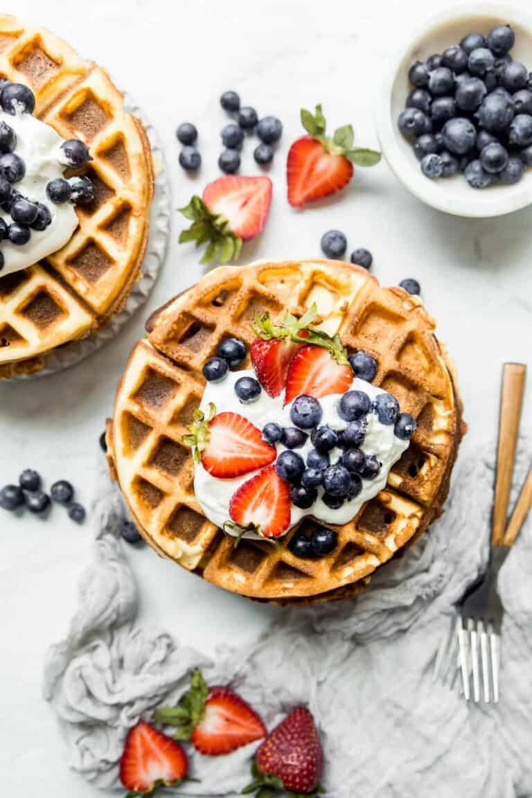 Easy Keto and Paleo Waffles - The Movement Menu