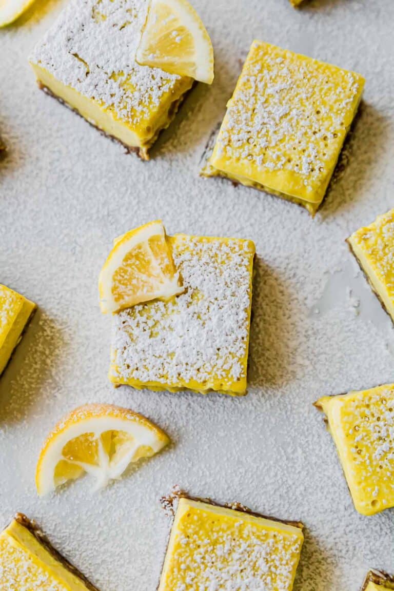 Dairy Free Paleo Lemon Bars | The Movement Menu