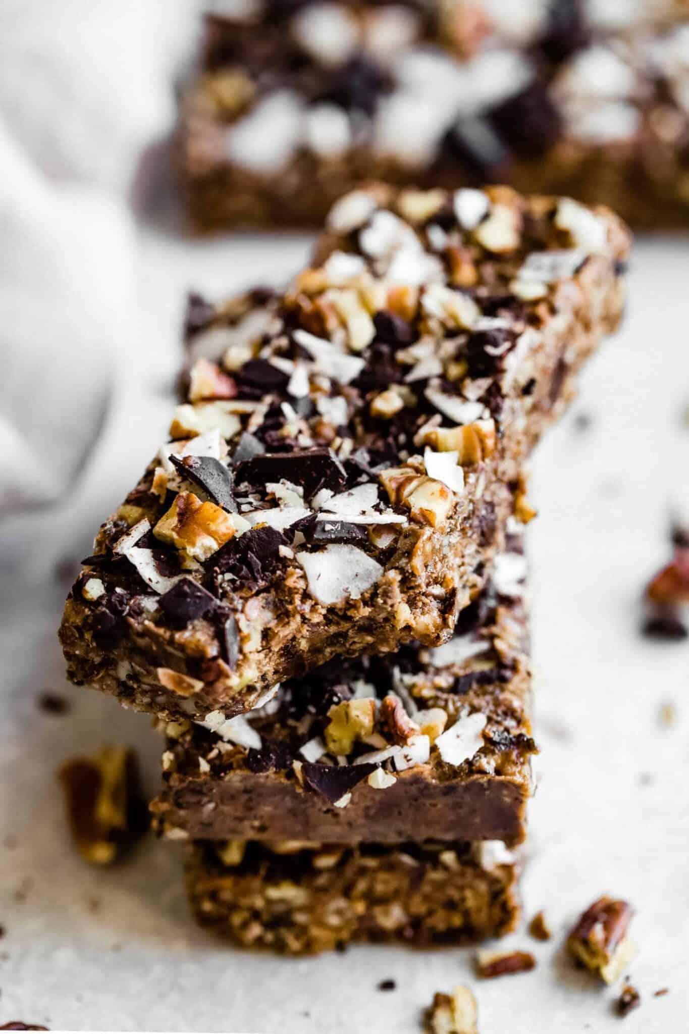 Pecan Low Carb Protein Bars - The Movement Menu