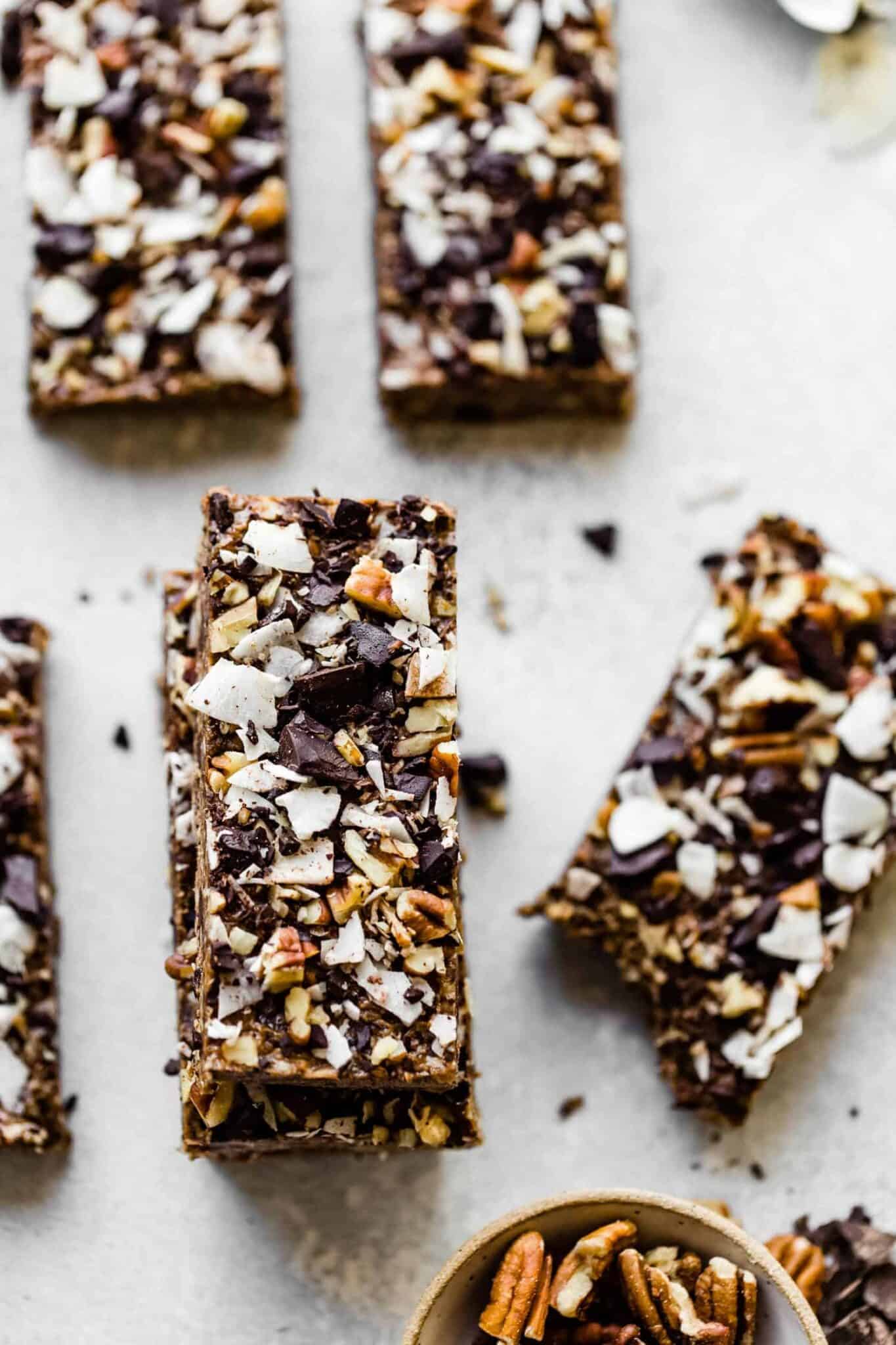 Pecan Low Carb Protein Bars - The Movement Menu
