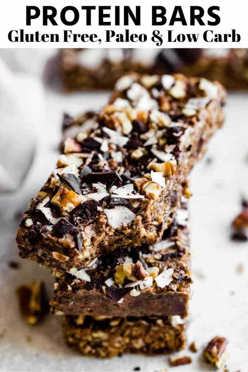 Pecan Low Carb Protein Bars - The Movement Menu