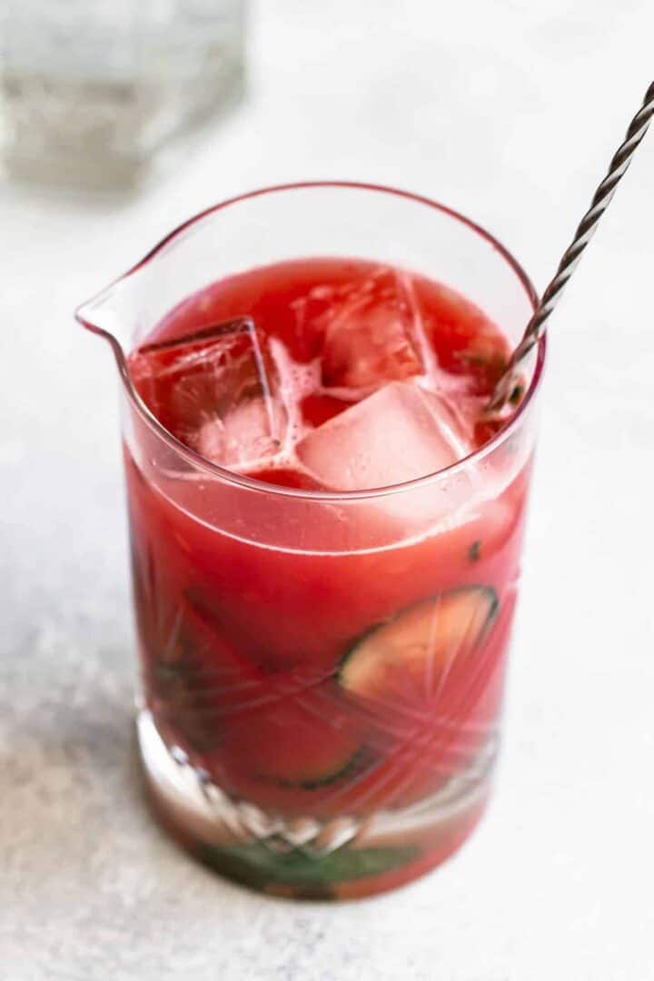 Watermelon Gin Cocktail - The Movement Menu