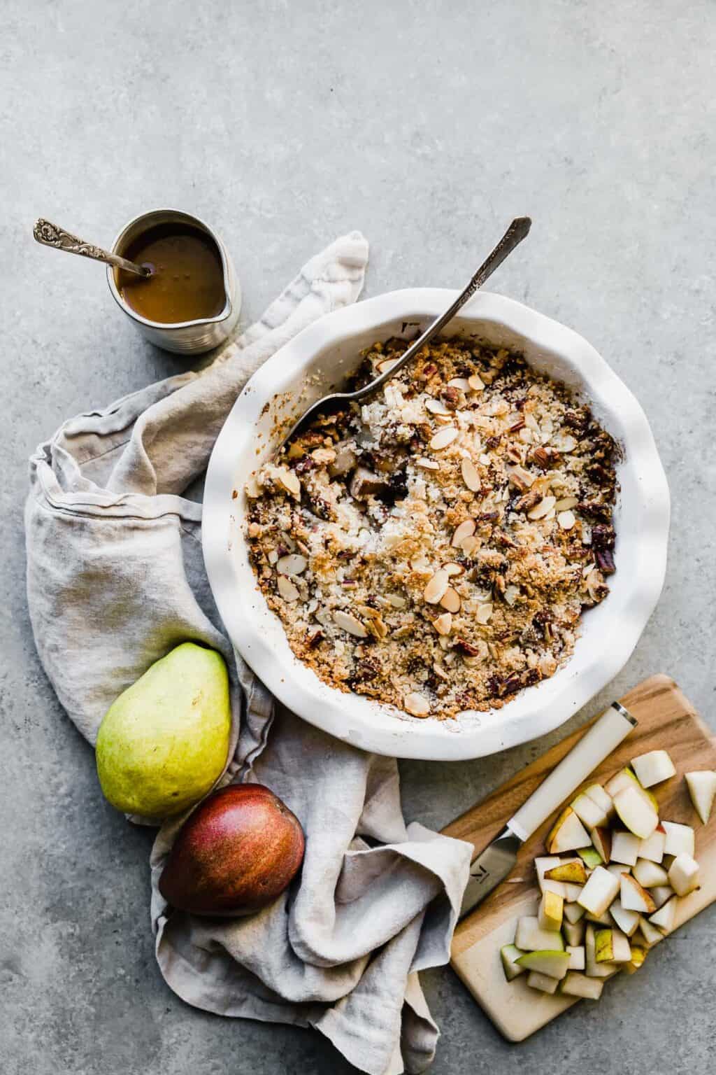 Keto Pear Crisp Recipe - The Movement Menu